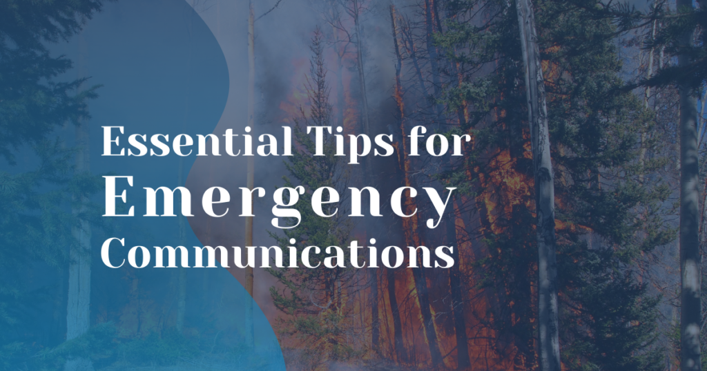 Essential Tips for Emergency Communication